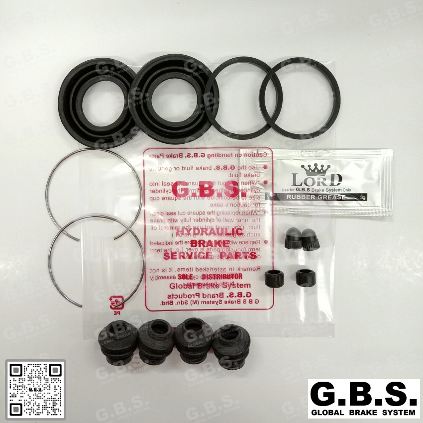 GBS Disc Brake Seal Kit For MITSUBISHI GRANDIS (Rear) (Full Set ...