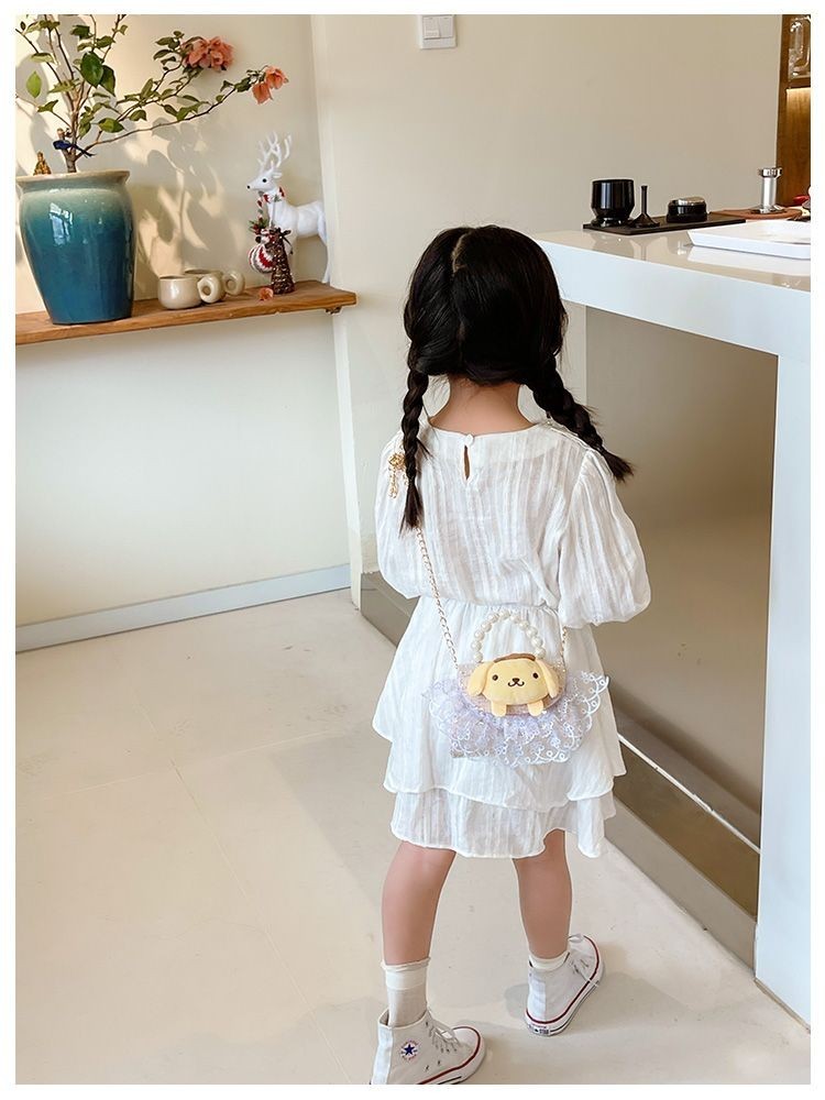 2024 fesyen baru budak perempuan beg kecil mini beg messenger sepadan ...