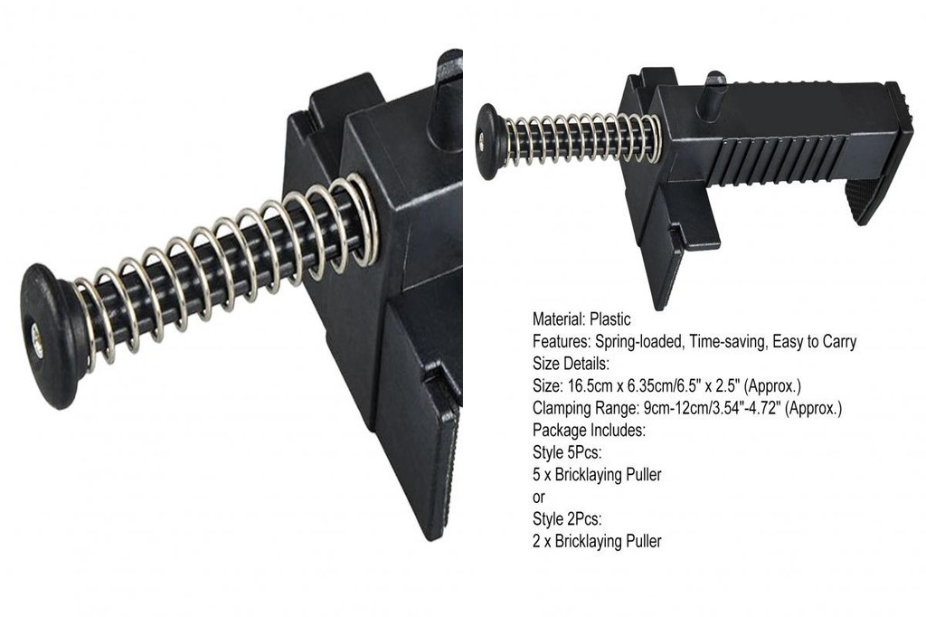 SM* 2/5Pcs Bricklaying Pullers Spring-loaded Time-saving Sturdy Anti ...
