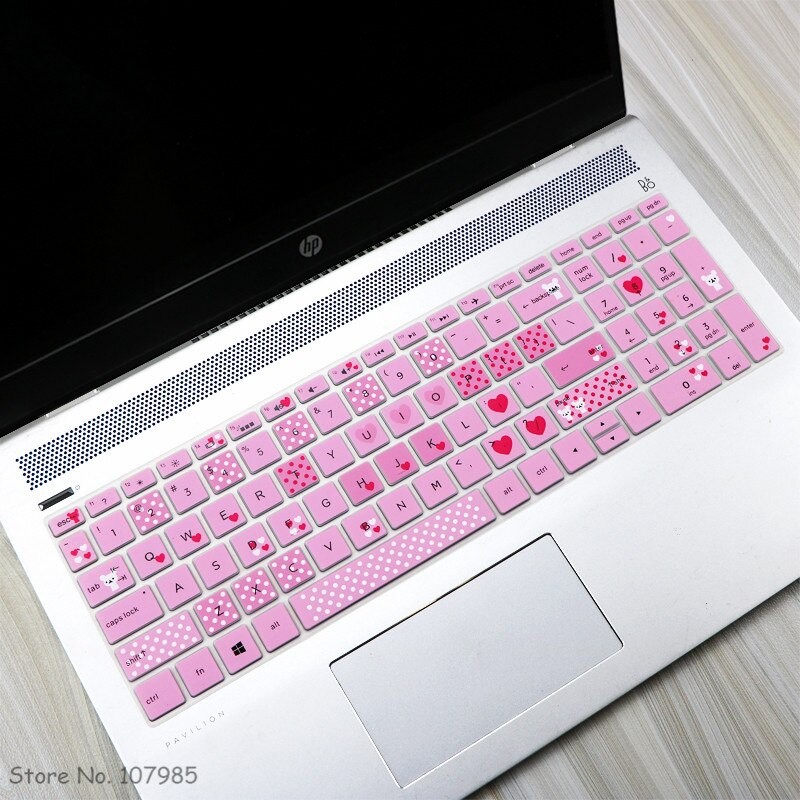 15 15.6 inch Laptop Keyboard Cover Skin Protector For HP 15S-EQ0000au ...