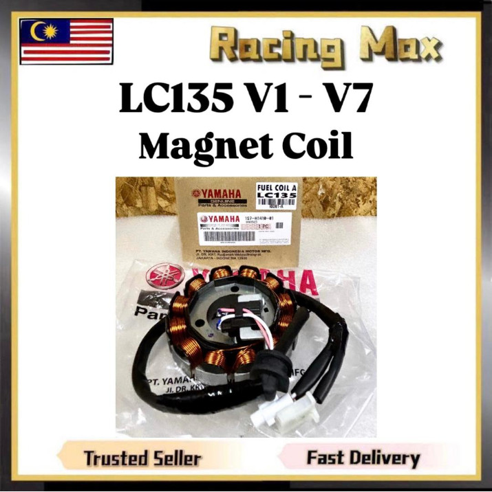 Indo Original Yamaha LC135 135LC LC 135 V1 V2 V3 V4 V5 V6 V7 Fuel Coil Starter Startor Stater ...