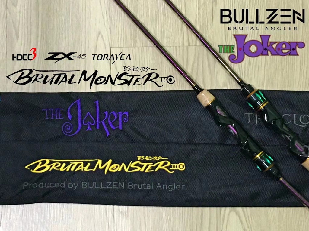 BULLZEN BRUTAL MONSTER THE JOKER FISHING ROD | Shopee Malaysia