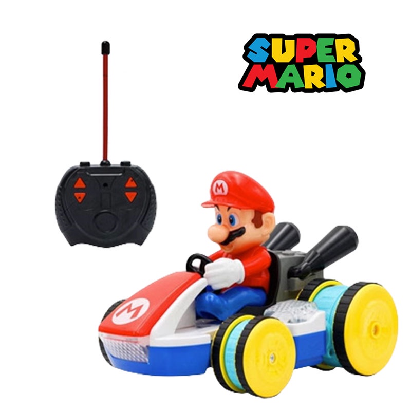 Car Rc Mario Exciting Stunt Vehicle With Flashing Lights And Musical ...