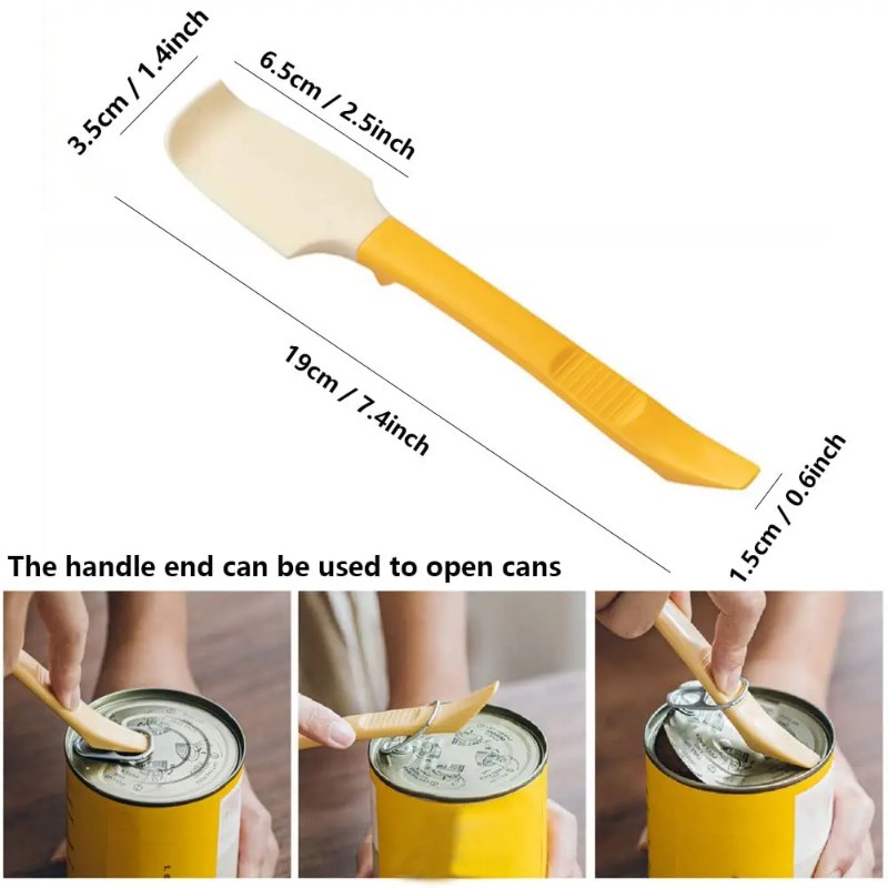 Ready Stock Silicone Mini Kitchen Spatula Cream Butter Cake Spatula ...