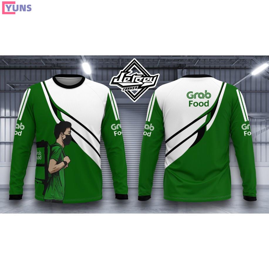 yuns 2024 Men Sweatshirt GRAB FOOD Motorcycle Riders Full Sublimation ...