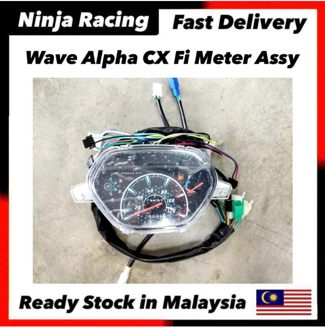 Honda Wave Alpha 110 CX Fi Alpha110 CX Fi New Speedometer Assy Local ...