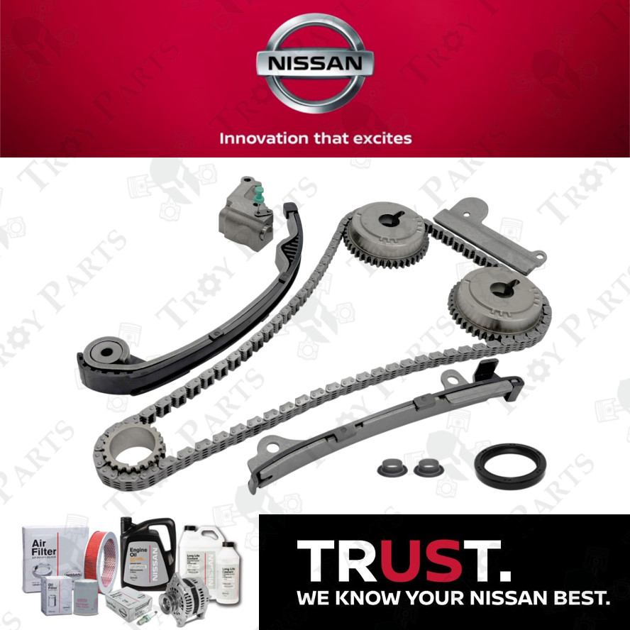 (11pc) Original Nissan Timing Chain Kit Set 13028-4M51A Sentra N16 N18 ...