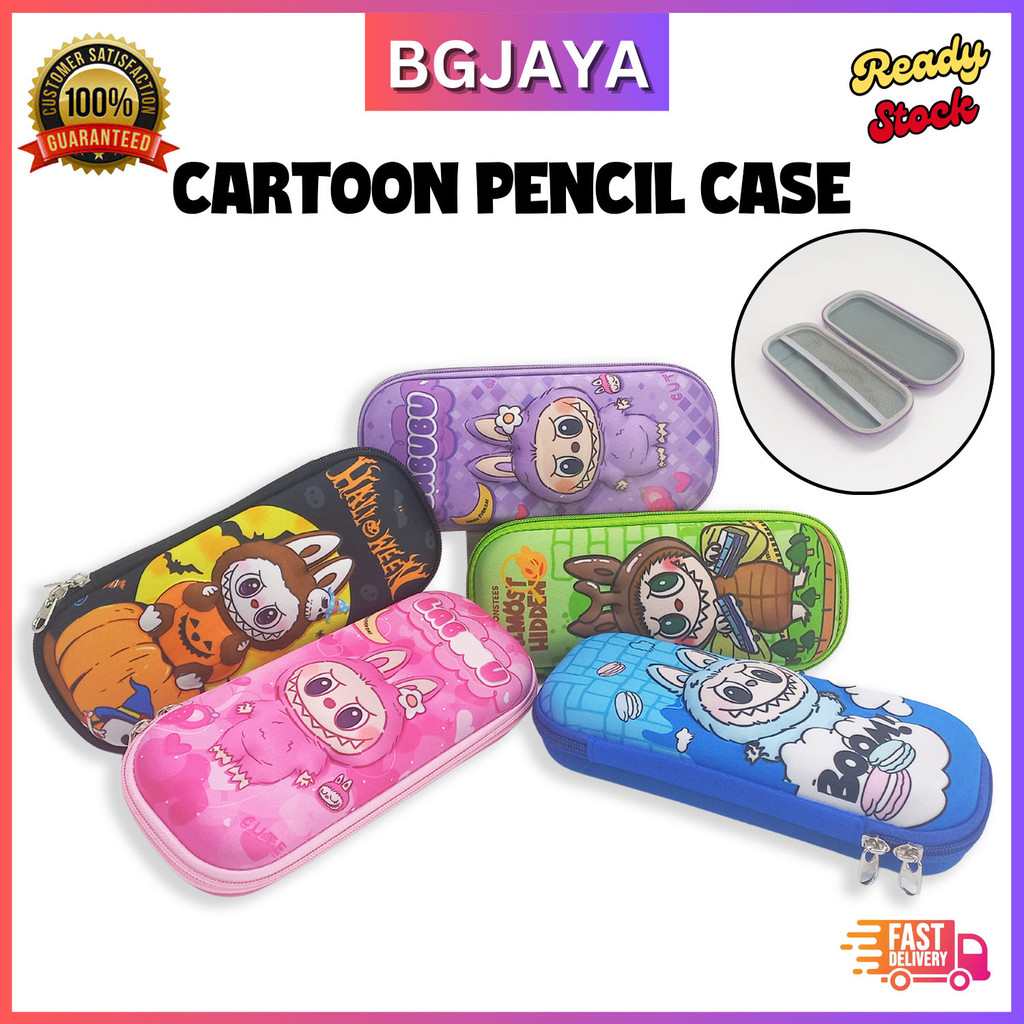 3D Labubu Pencil Case Kids Stationery Pencil Box (BGJAYA) | Shopee Malaysia