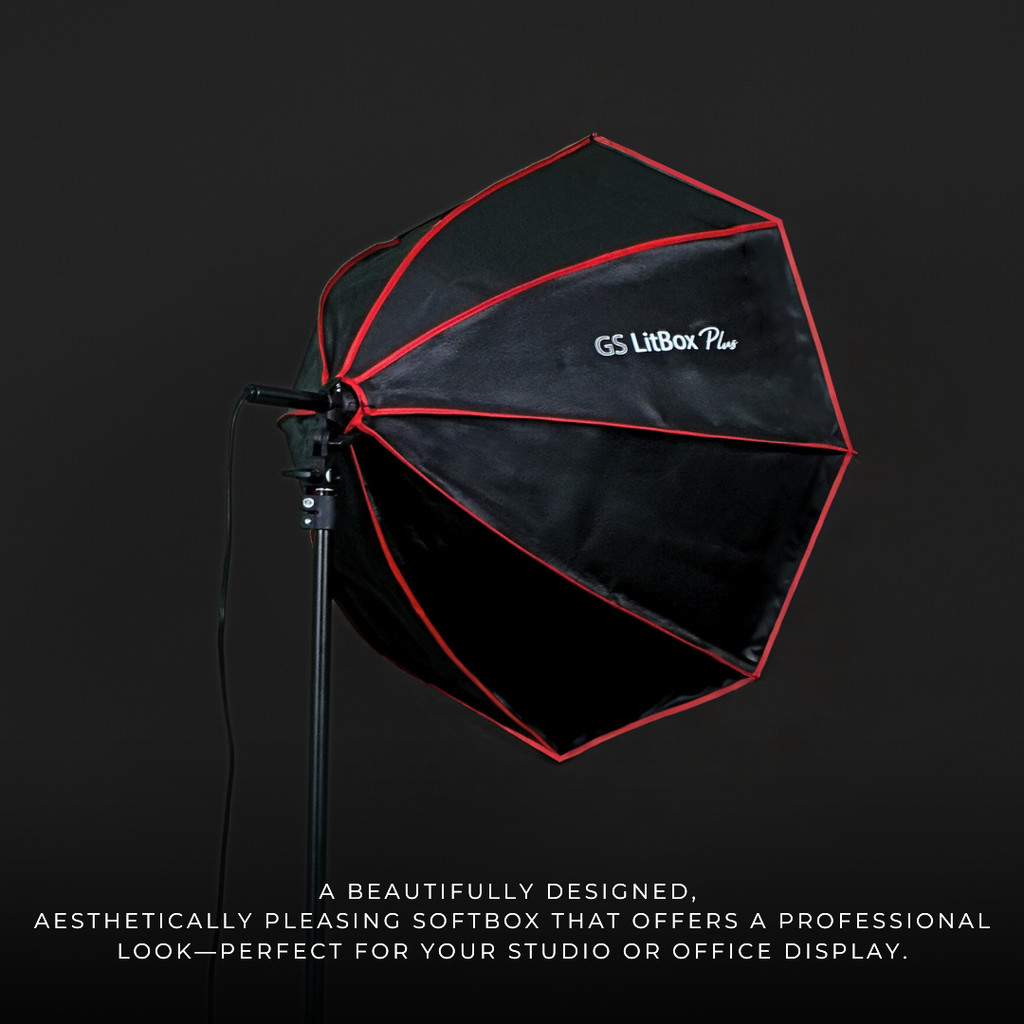 GS LitBox Plus APP Control Continous Lighting Octagonal Softbox Light ...