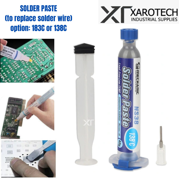 183C / 138C Solder Paste Tin Welding Flux Soldering Paste SMD BGA IC ...