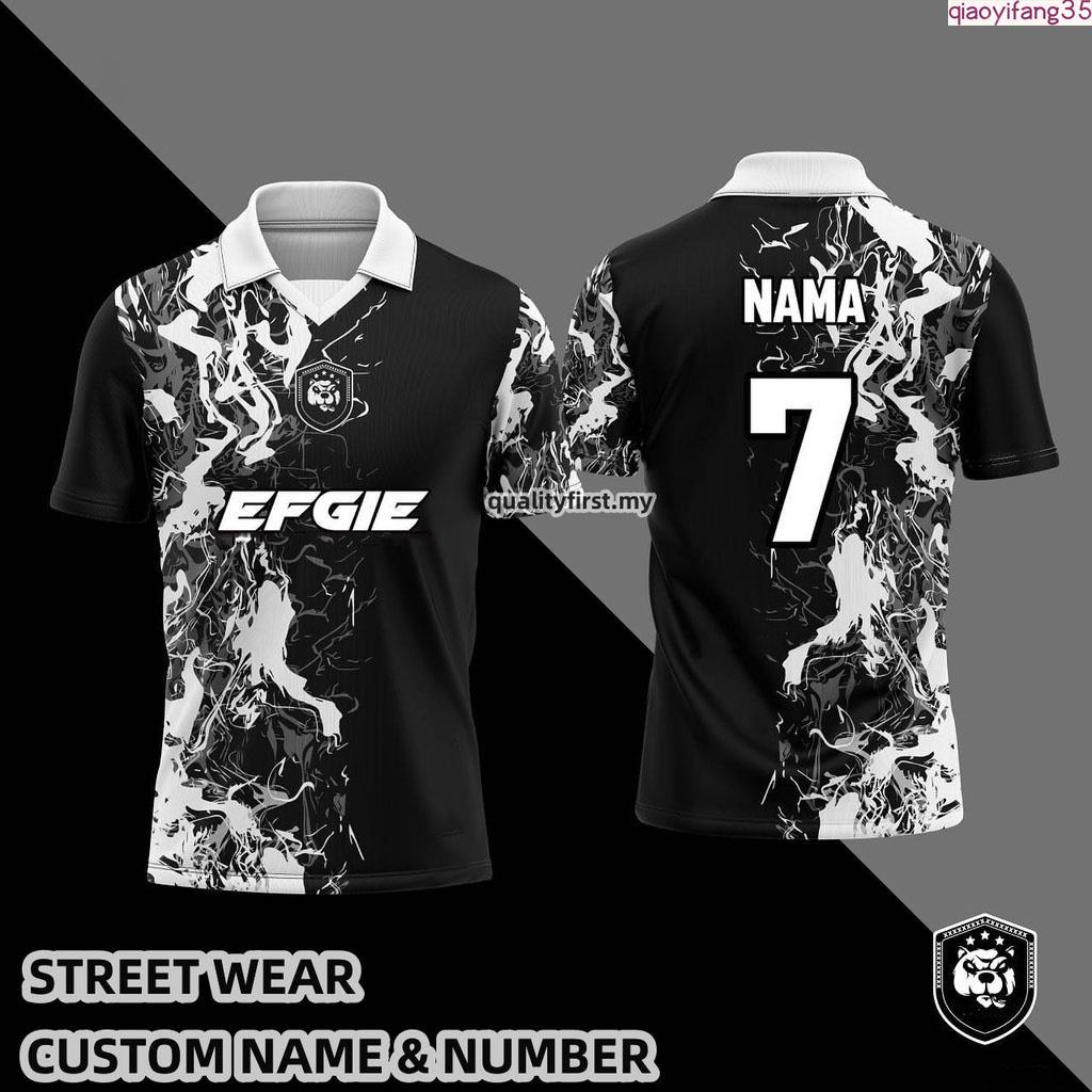 Design Retro Collar Jersey Murah Lelaki Kanak2 Sublimation Baju ...
