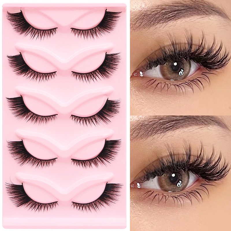 Fox Eye False Eyelashes Cat Eye Lashes Winged End Eye Elongated ...