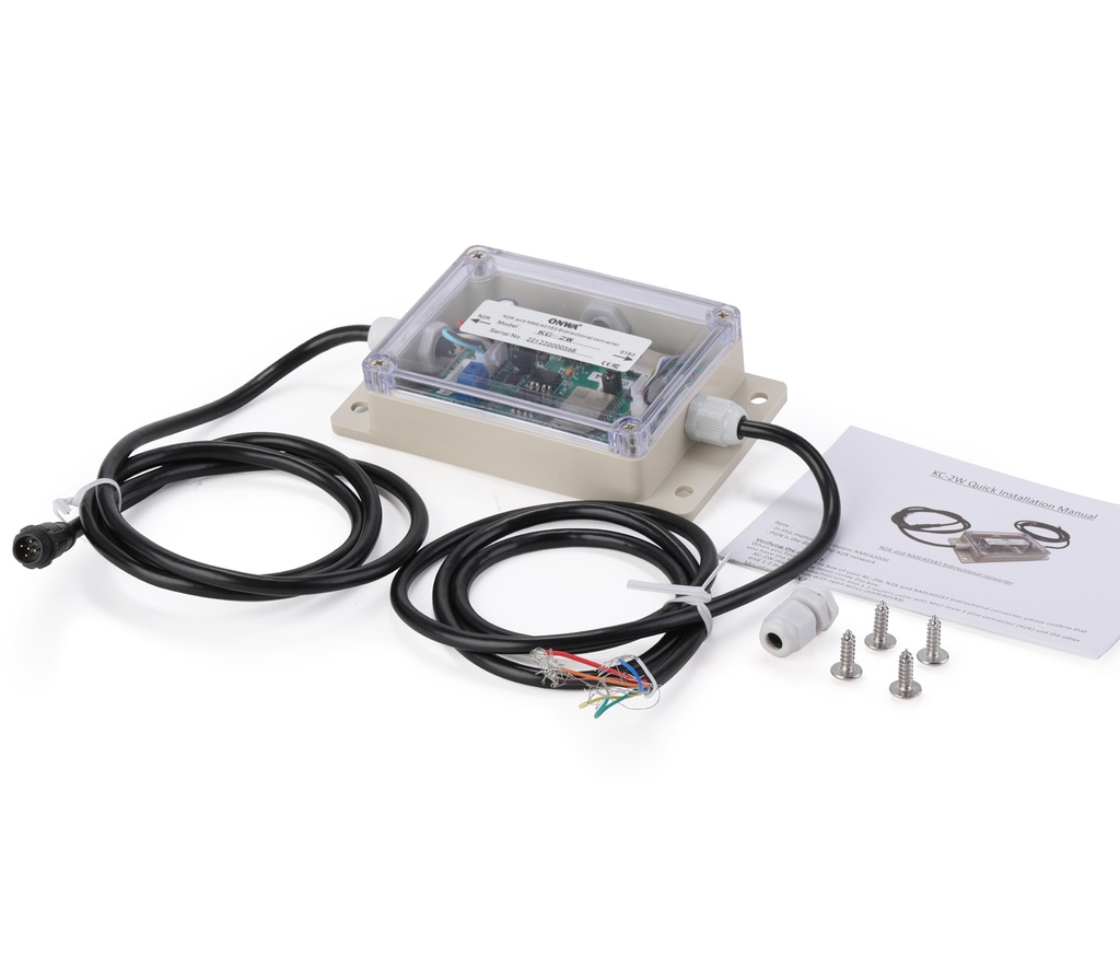 ONWA New KC-2W NMEA2000 And NMEA0183 Bidirection Converter NMEA0183 to N2K converter KC-2W WIFI ...