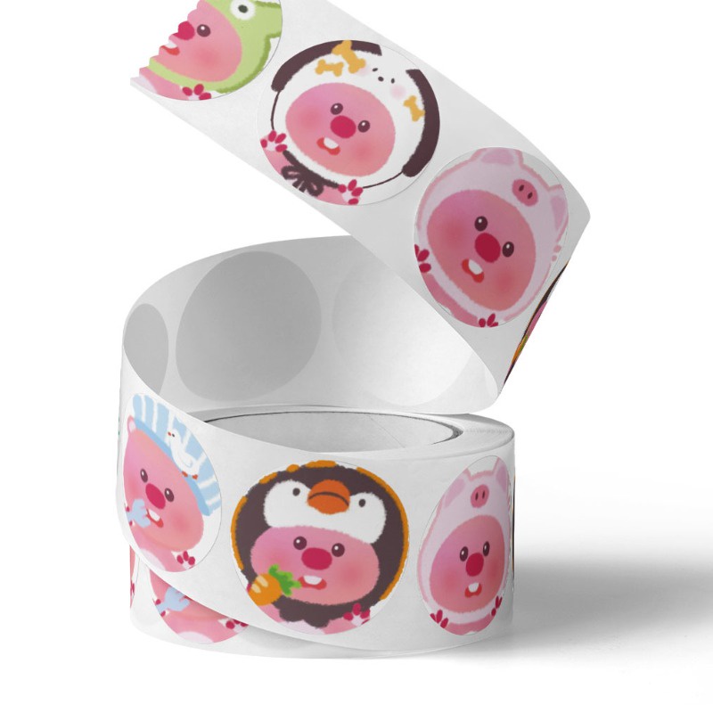 500pcs Kawaii Beaver Loopy Stickers for Kids Girls DIY Laptop Phone ...
