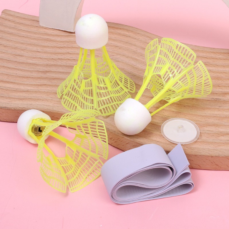 Glowing Badminton Balls - Single Badminton Trainer - Self-study ...