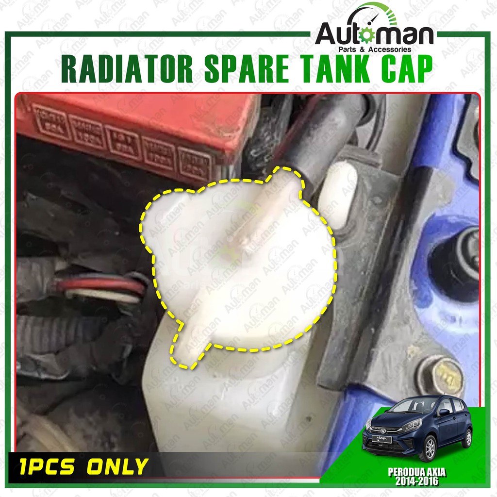 Radiator Water Spare Tank Second Perodua Axia 2014 - 2016 Bottle Jar ...