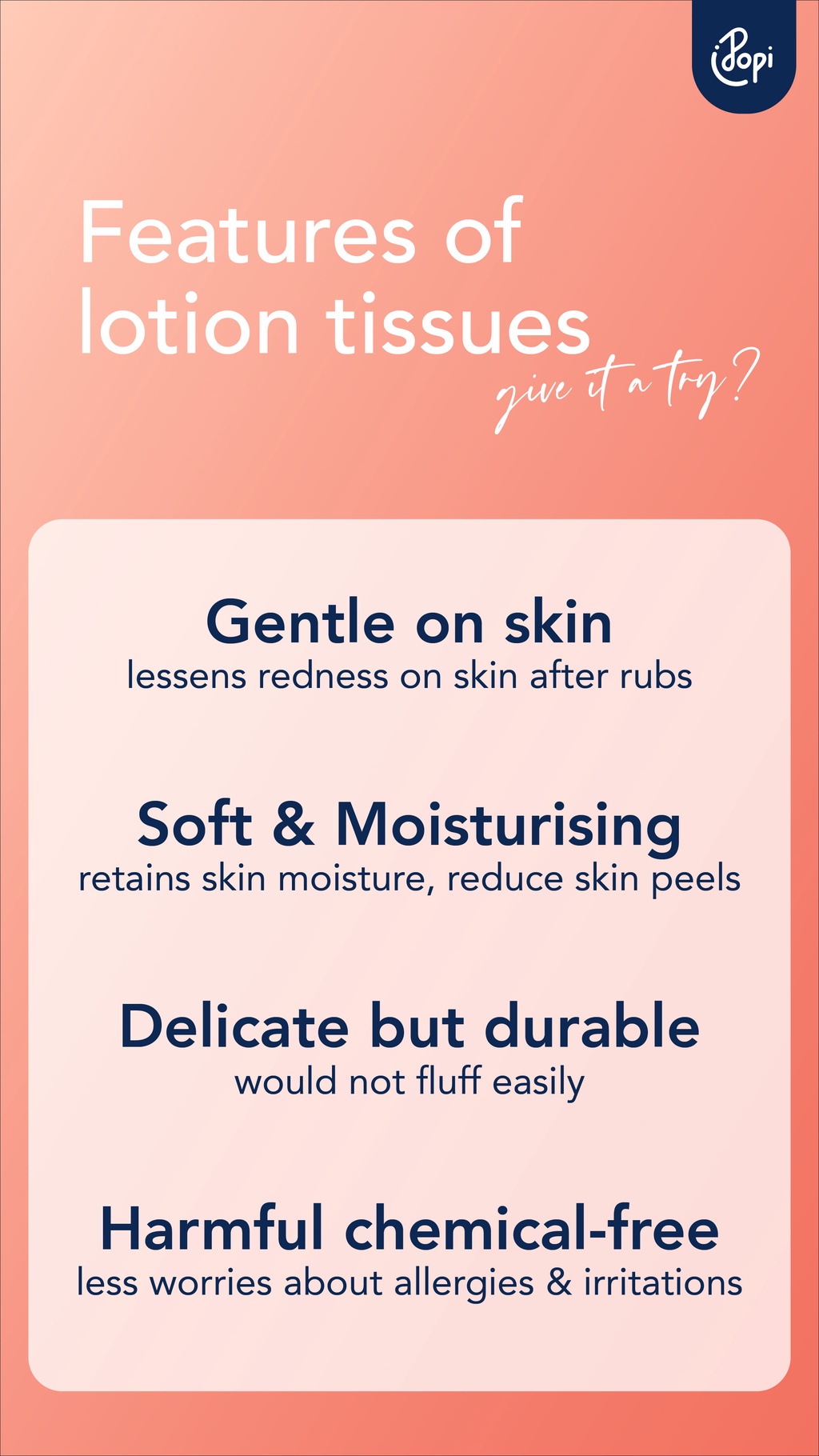 Popi LaLaLa To-go 4 ply Lotion Tissues 30 pulls x20 packs | Shopee Malaysia