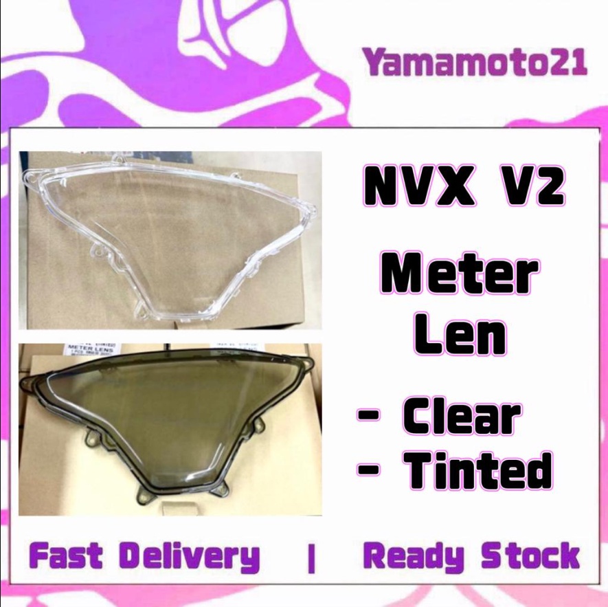 Yamaha NVX155 V2 NVX 155 V2 New Meter Len Lens Clear / Tinted Tudung ...