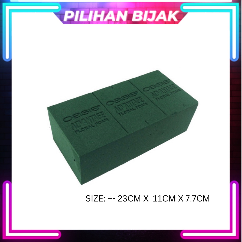 Span Kering Gubahan Span Floral Wet Foam Span Bunga Span Basah Dry ...