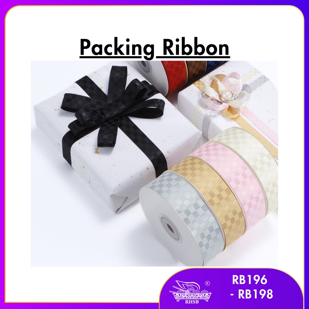 10YRD/ROLL RIBBON / HIASAN REBEN / PITA RIBEN / RIBBON HADIAH / GIFT ...