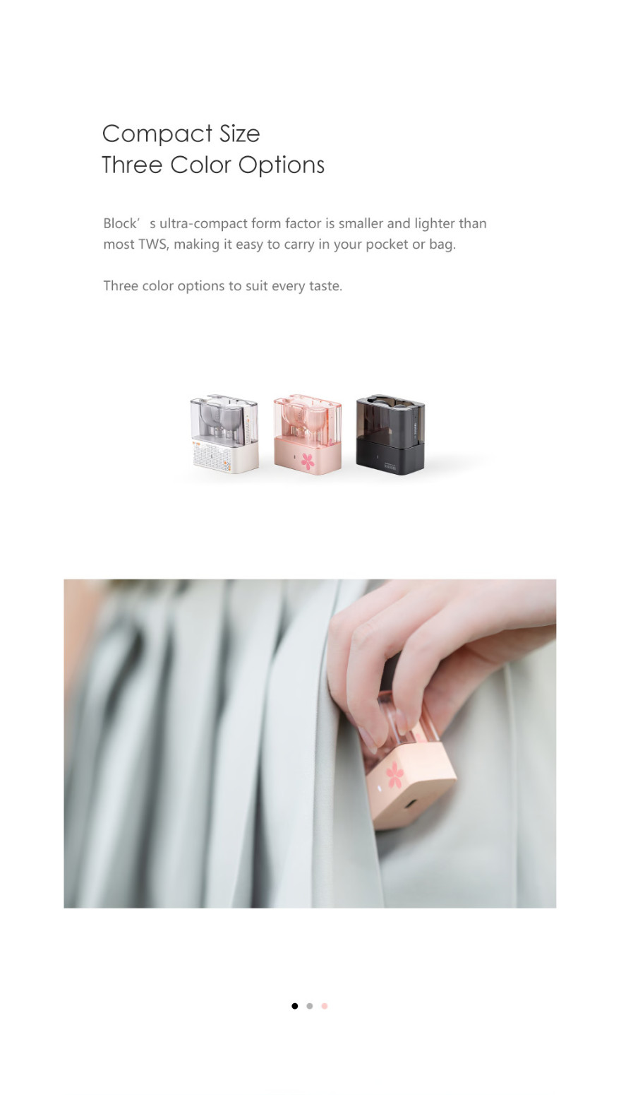 Moondrop Block, True Wireless Earbuds: 13mm Bass-Enhanced Driver ...