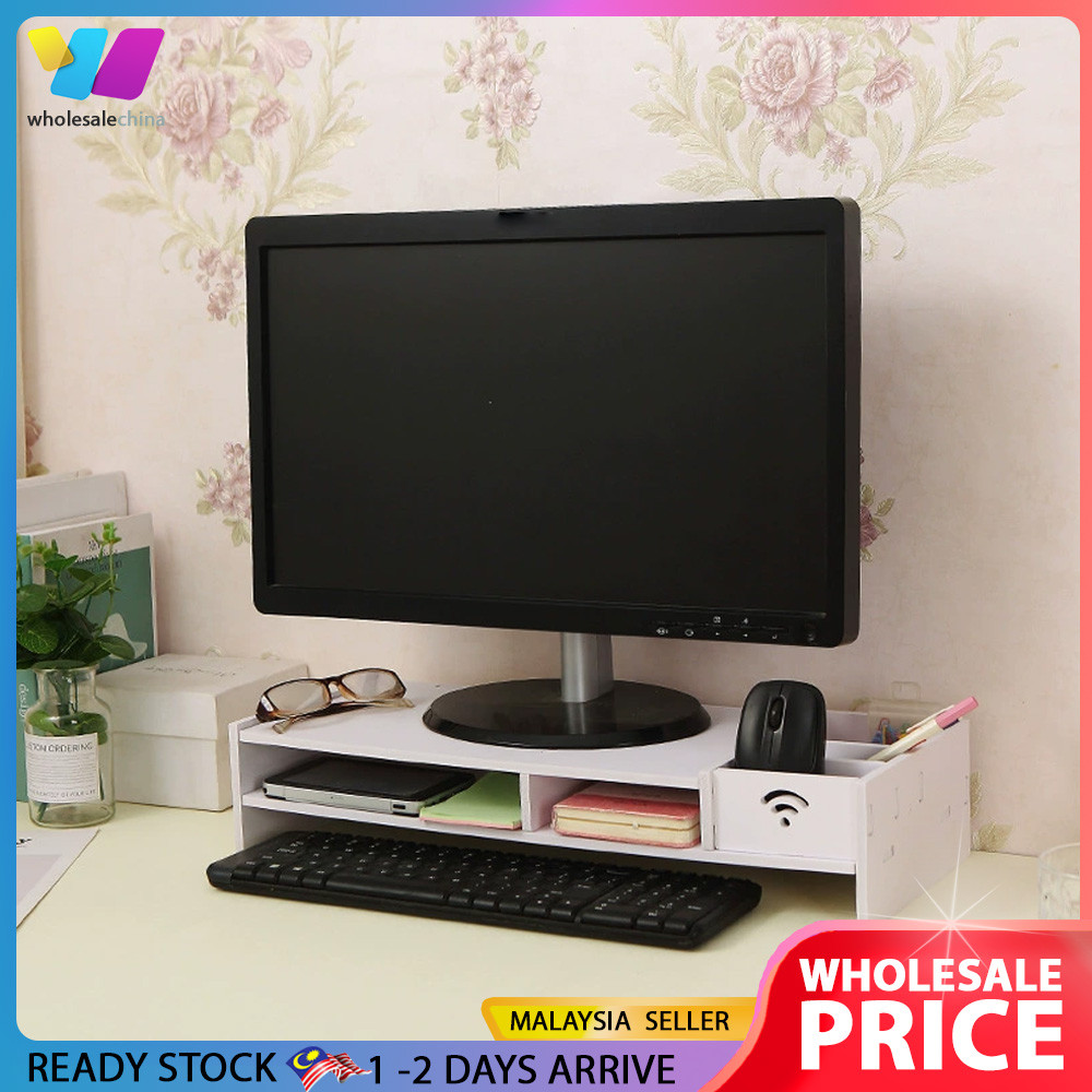 WHOLESALE | Computer Monitor Screen Shelf Laptop Stand Riser Keyboard ...