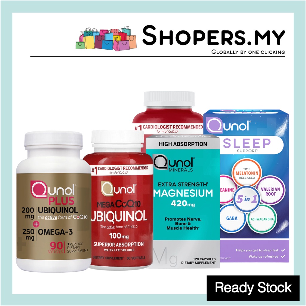 Qunol Supplement Collection | Shopee Malaysia