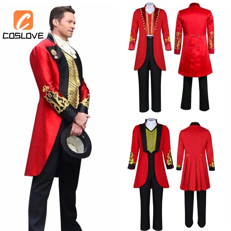 New Style The Greatest Showman P.T. Barnum Cosplay Full Set Costume ...