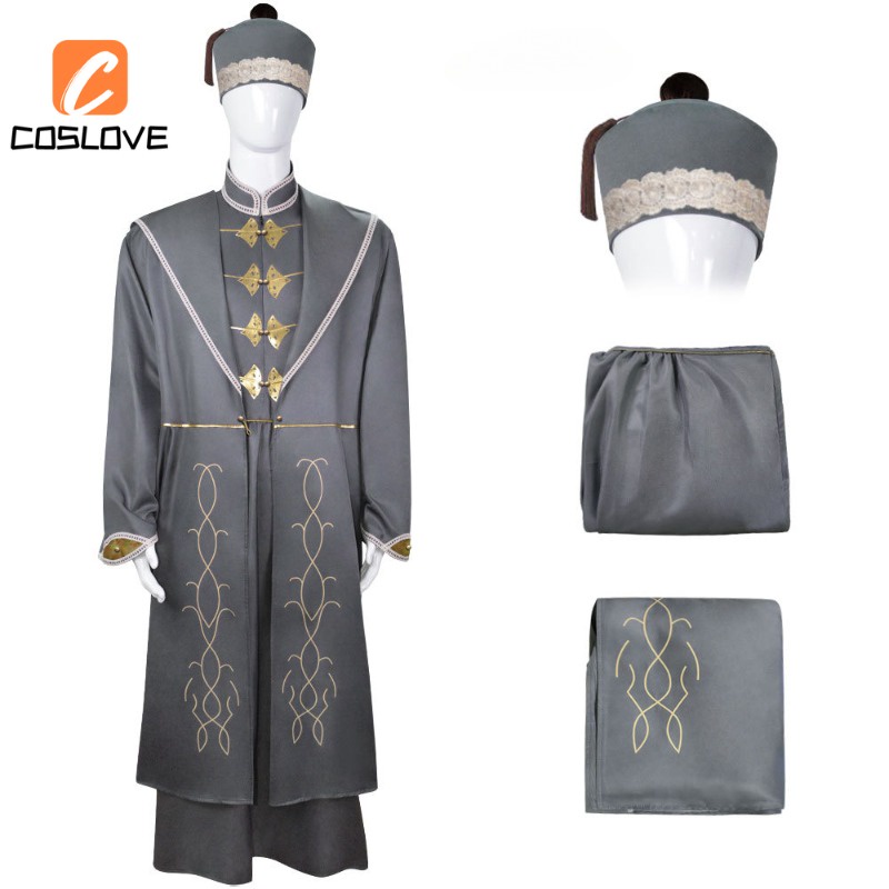 Principal Hogwarts Dumbledore Cosplay Full Set Costume Suit for Man ...