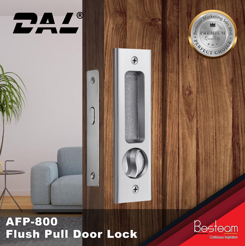 DAL AFP-800 Flush Pull Door Lock | Shopee Malaysia