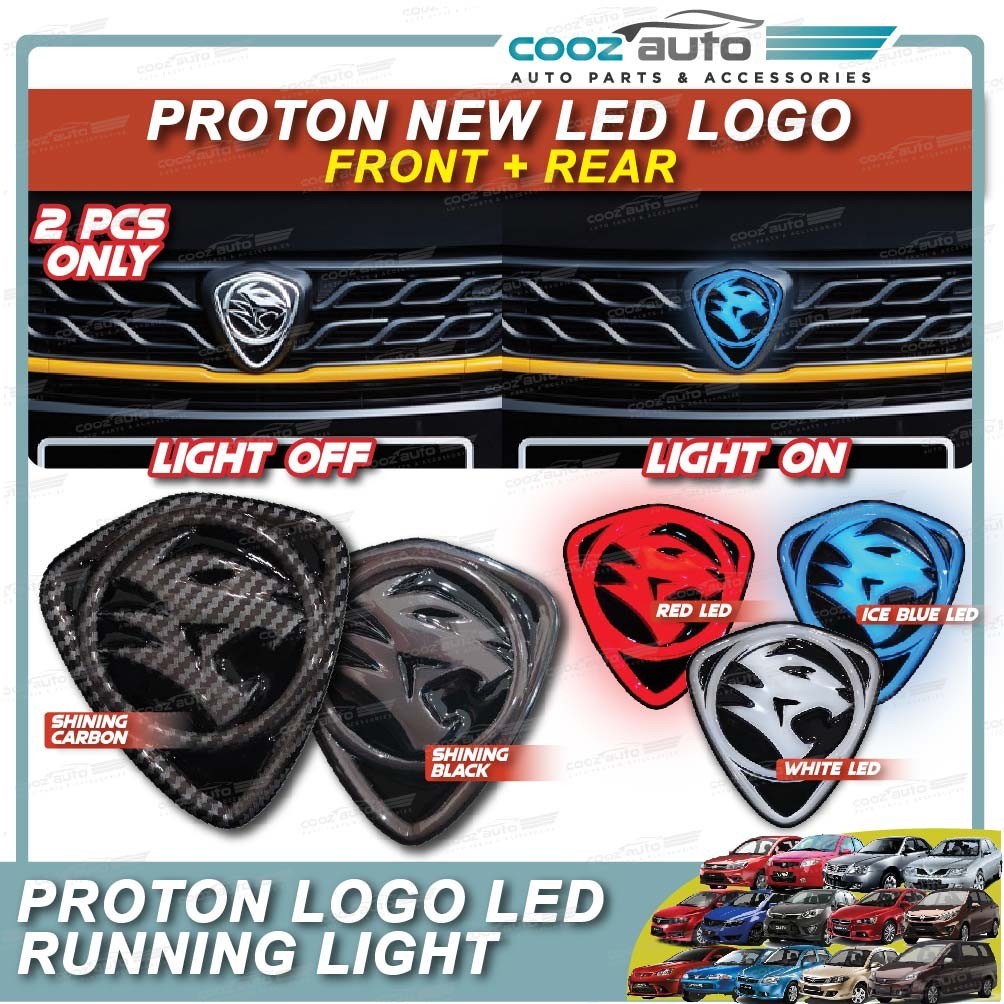Proton Persona Saga Iriz 2014 - 2022 Exora Preve Car Front Rear Running ...