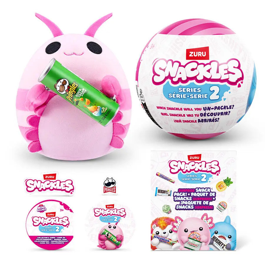 ZURU Snackles Series 2 Mystery Surprise Capsules Decorative Collections ...