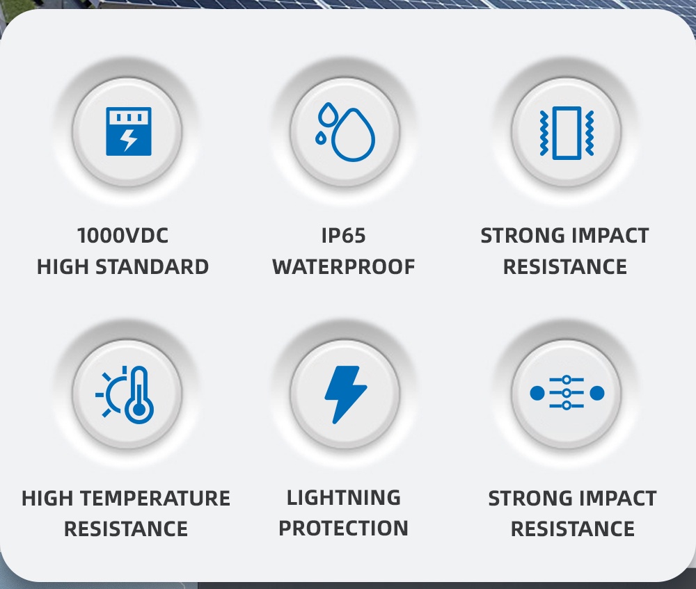 Solar photovoltaic PV Combiner Box 2 input 2 out 2 String Surge ...
