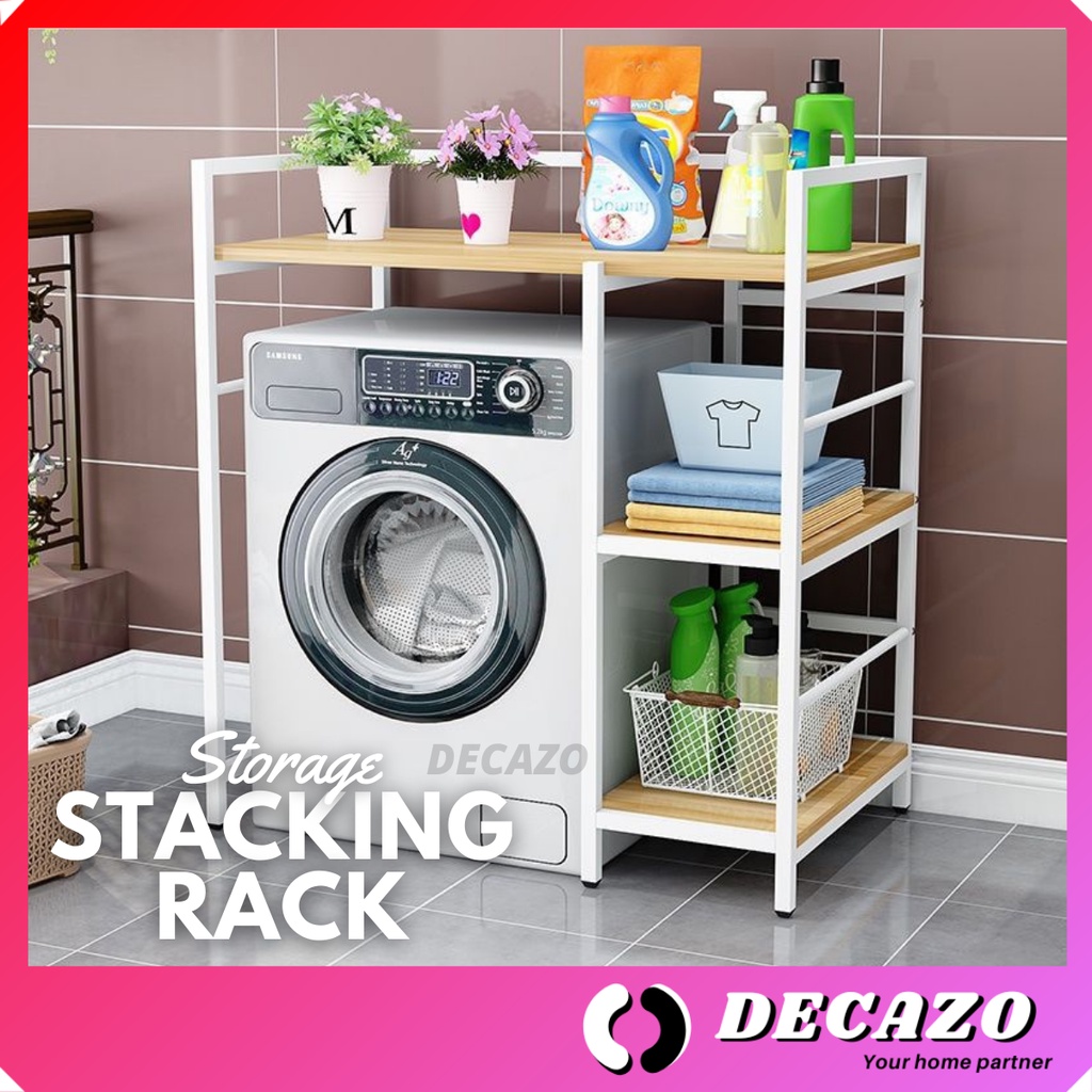 Rak Mesin Basuh Rak Sabun Washing Machine Storage Rack Washing Machine ...