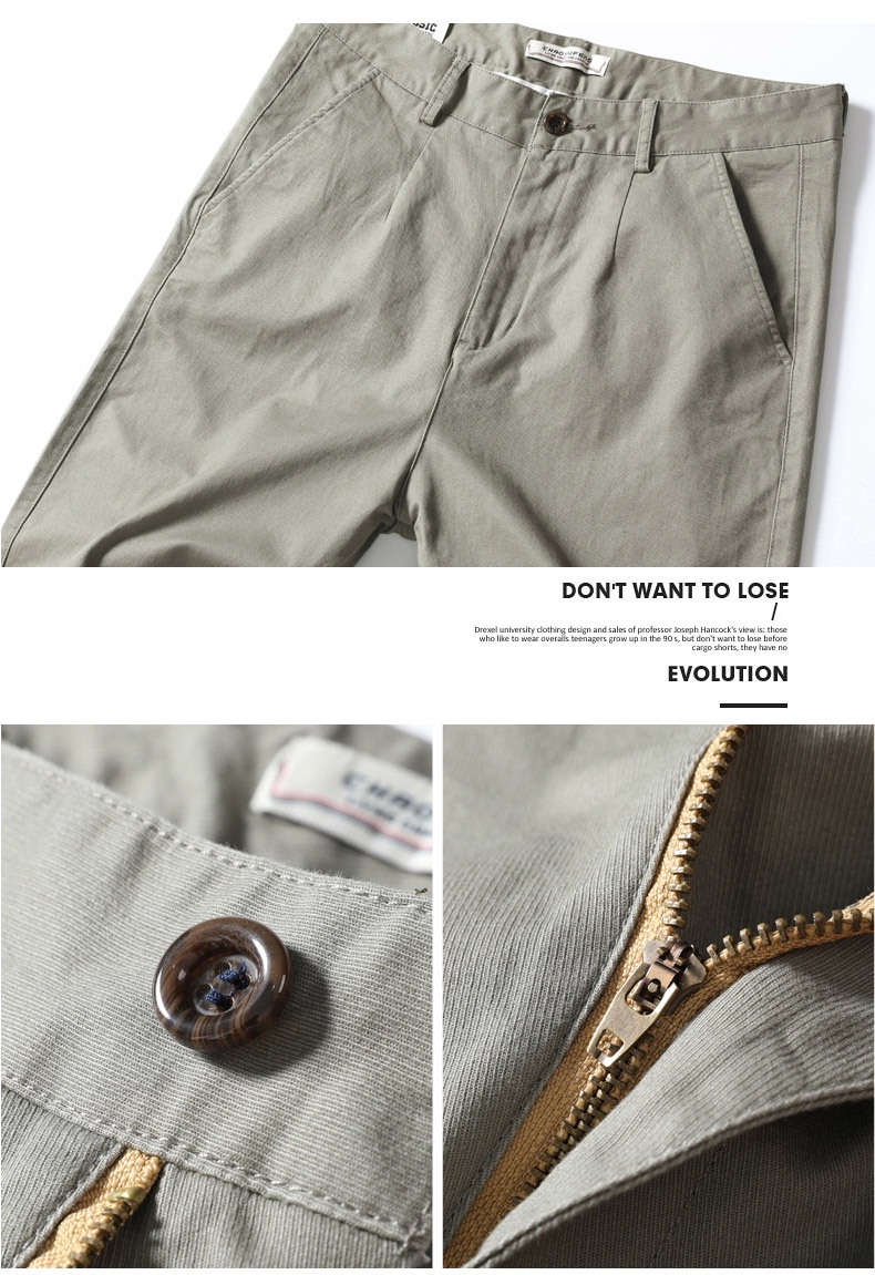 High Quality Chinos Pants for Men Cotton Casual Trousers | Shopee Malaysia