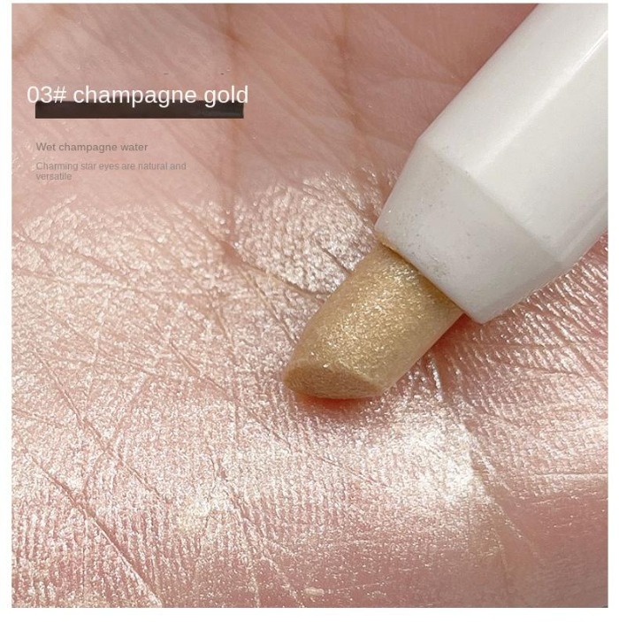 Shiny Eyeshadow Stick, Brighten Eyelids, Glitter Pearl, Mermaid Eye ...