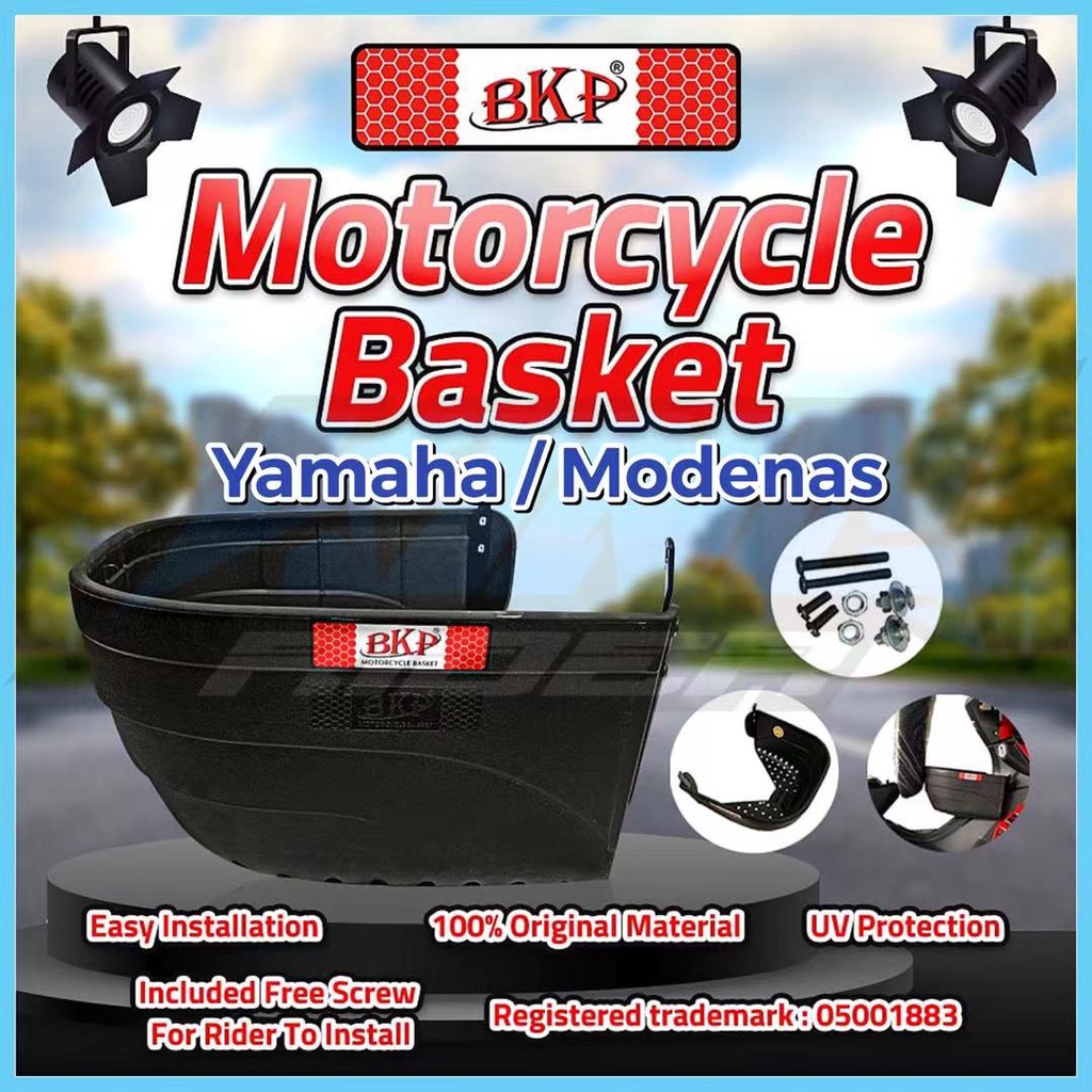 BKP Motorcycle Basket Yamaha Y16 Y15 LC135 125ZR Kriss MR1 MR3 SRL Ego ...