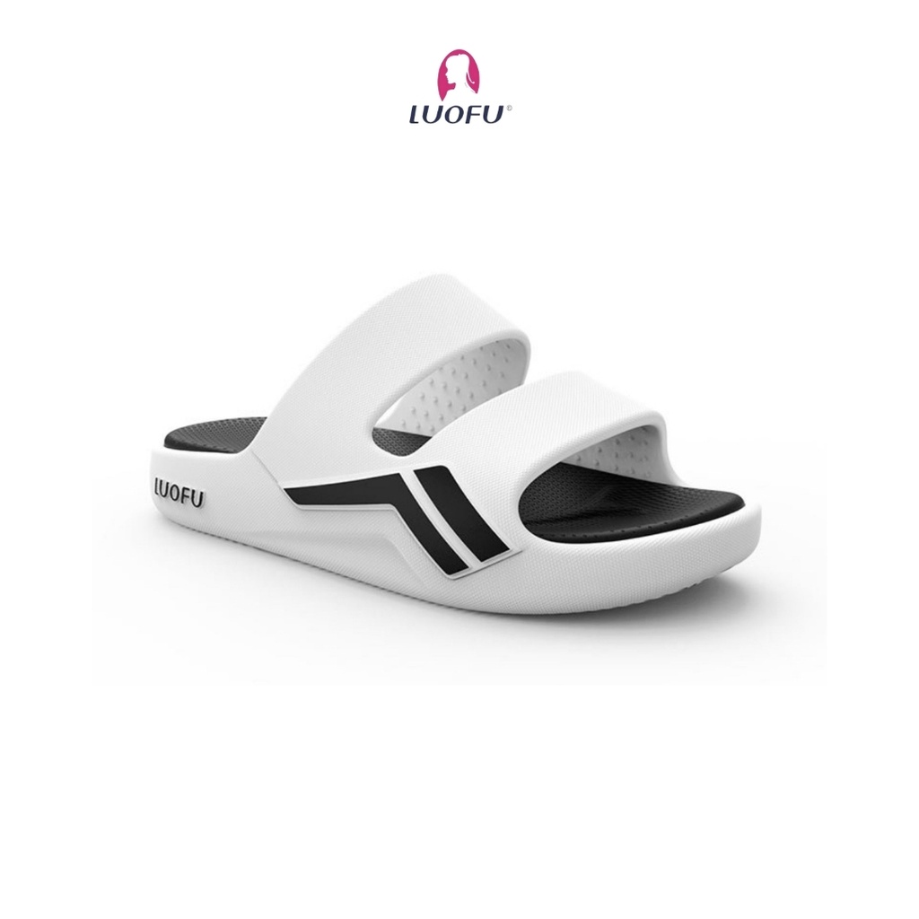 LUOFU Men 2-Straps EVA Slides Slippers E6238-E01M | Shopee Malaysia