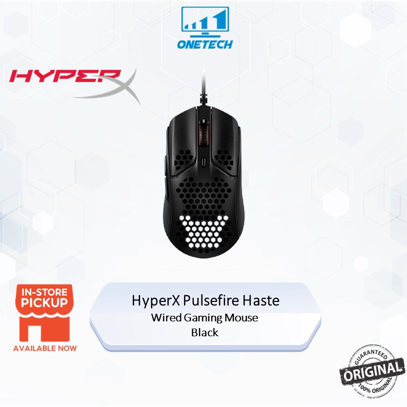 HyperX Pulsefire Haste Wired/Wireless Gaming Mouse (4P5P9AA/4P5D7AA ...