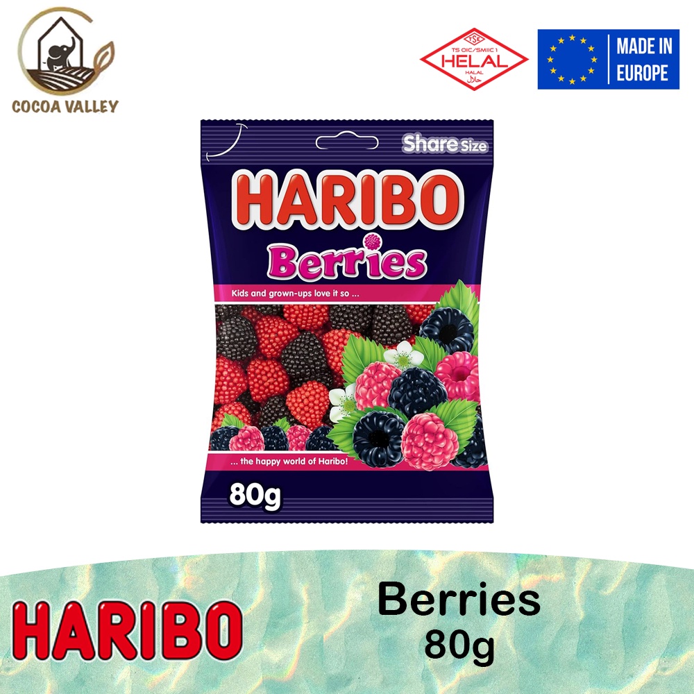 Haribo Berries Pouch 80g | Shopee Malaysia