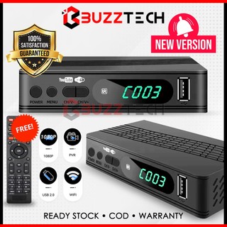 BuzzTech Full HD 1080P Megogo Decorder DVB-T2 Digital TV Tuner DVB T2 ...