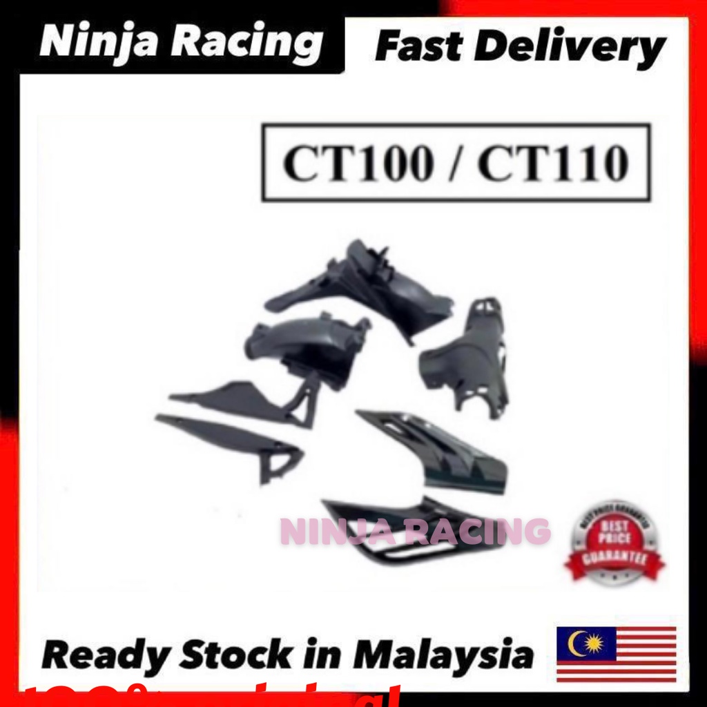 MODENAS CT 100 CT100 CT 110 CT110 Cover Inner Set KAVER HITAM CAVER ...