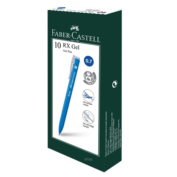 Faber Castell RX Gel Ballpoint Pen 0.7MM (BLUE) | Shopee Malaysia