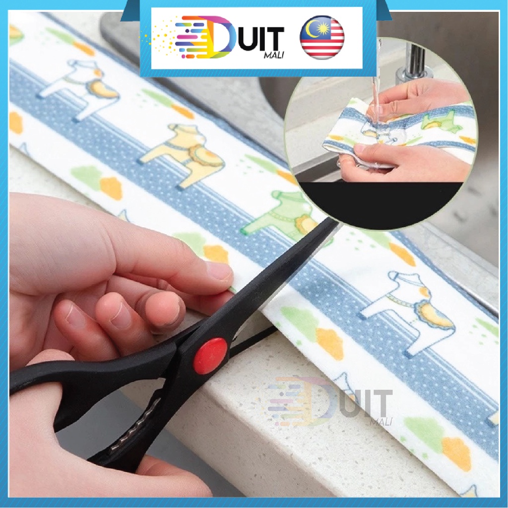 DM Kitchen Sink Waterproof Gap Tape Sticker Oilproof Self Adhesive Anti ...
