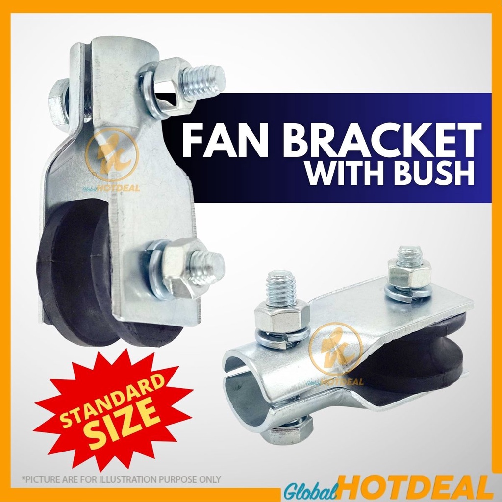 Fan Bracket and Fan Bush Standard Size For Ceiling Fan Rod & Hook Use ...