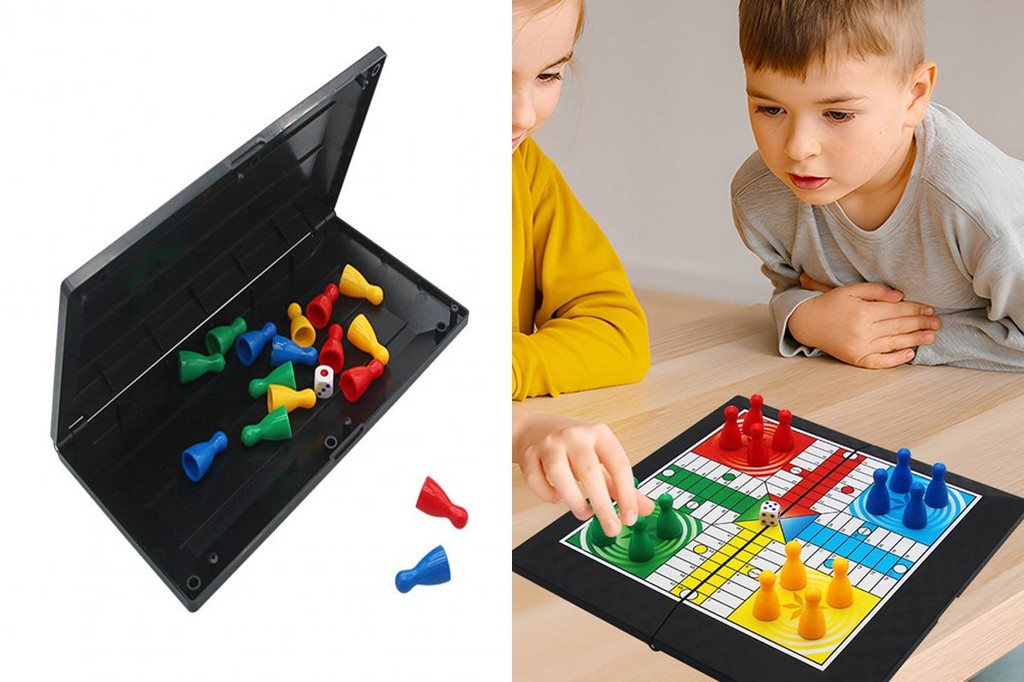 NTA Flying Chess Kit Flying Chess Set Interactive Flying Chess Game Set ...