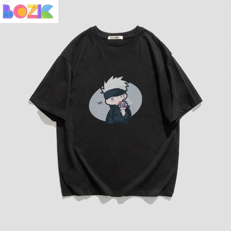 Jujutsu Kaisen Anime Short Sleeve T-Shirt Cute Gojo Satoru | Shopee ...