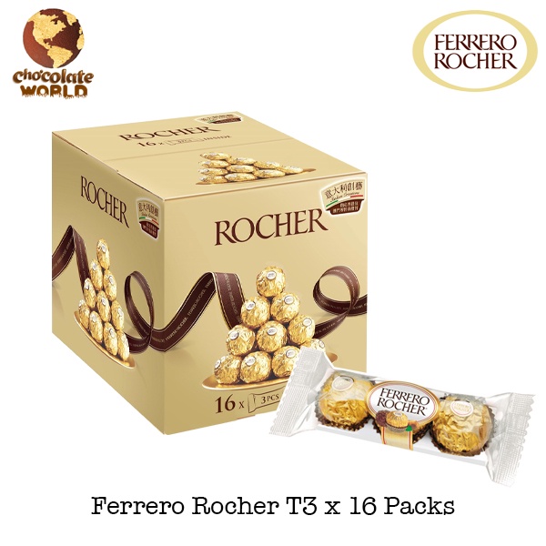 [Clearance Sales]Ferrero Rocher Gift Pack T3 X 16 | Shopee Malaysia