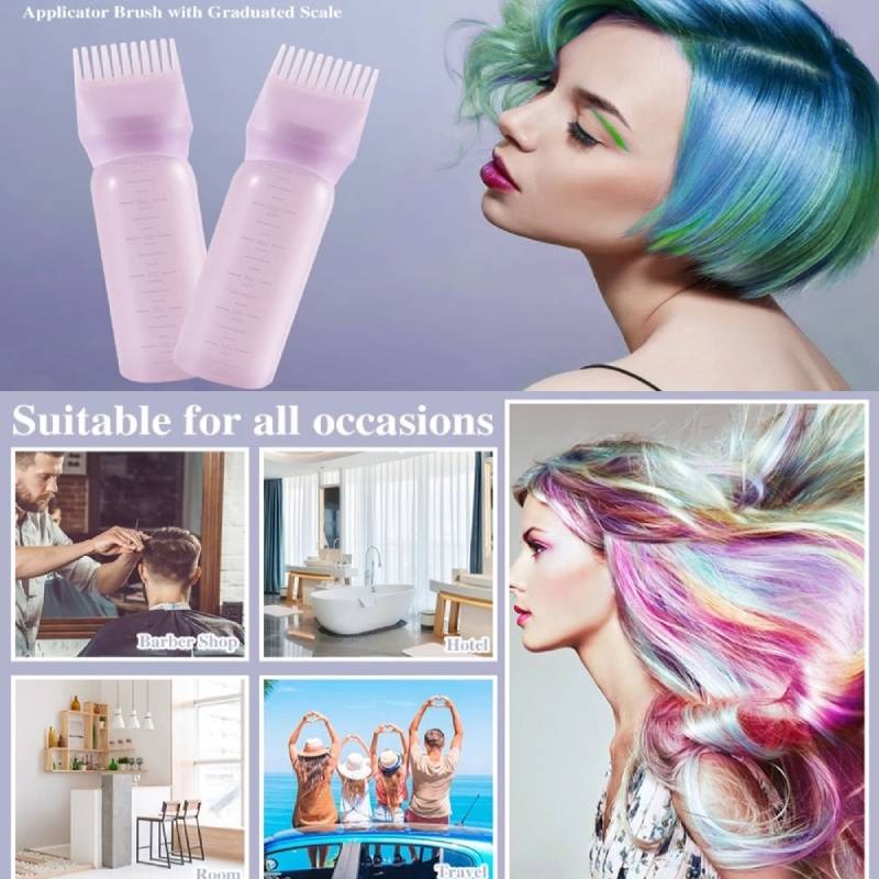 Hair Dye Applicator Hair Oil Spray Bottle / Dispensing Salon Hair ...