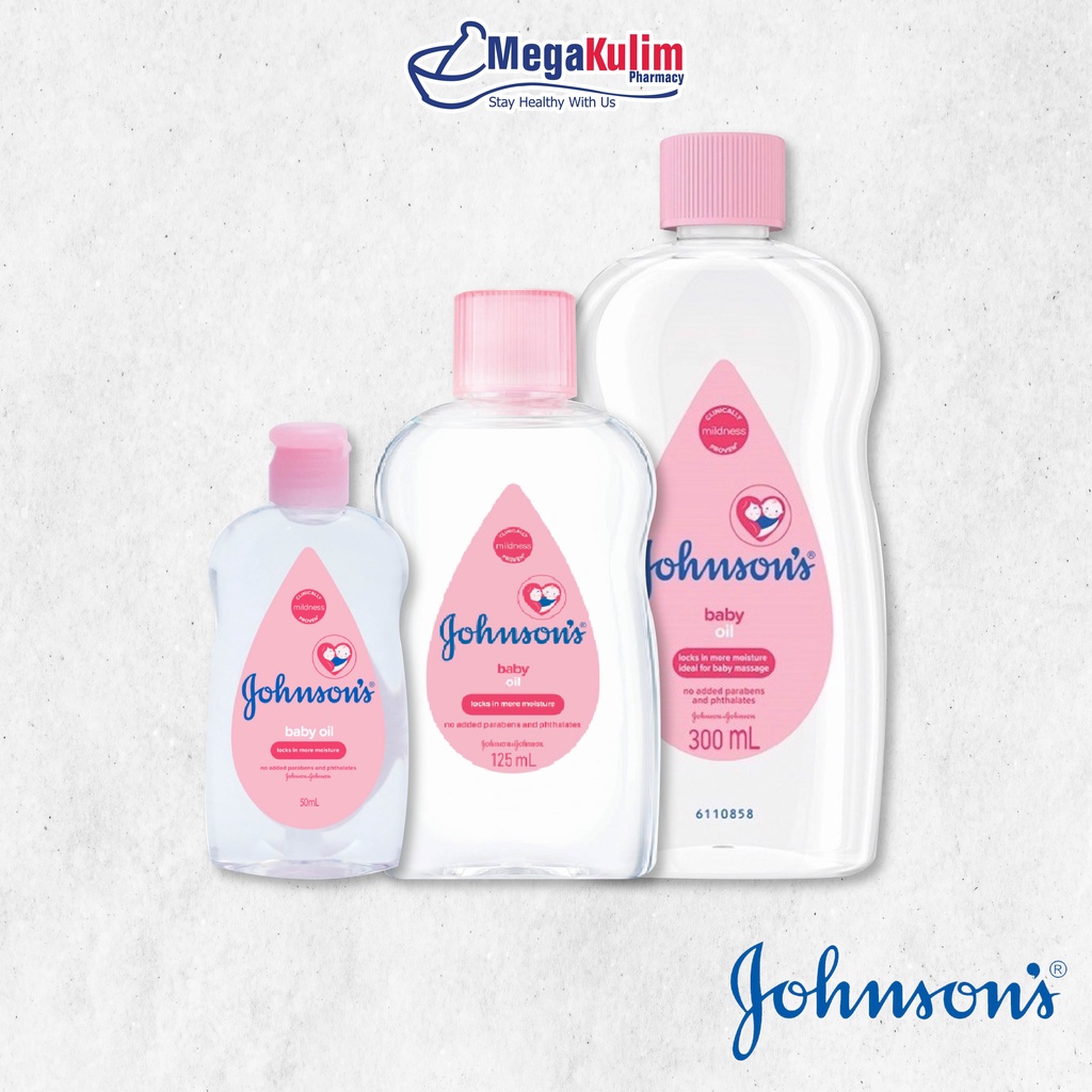 Johnson's Baby Oil (50mL / 125mL / 300mL) | Shopee Malaysia